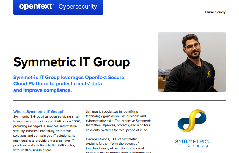 Symmetric IT Group uses cloud platform | Carbonite